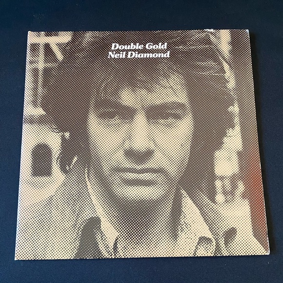 Hard Rock Cafe | Media | Neil Diamond Vintage Double Gold 2 Inch Vinyl ...